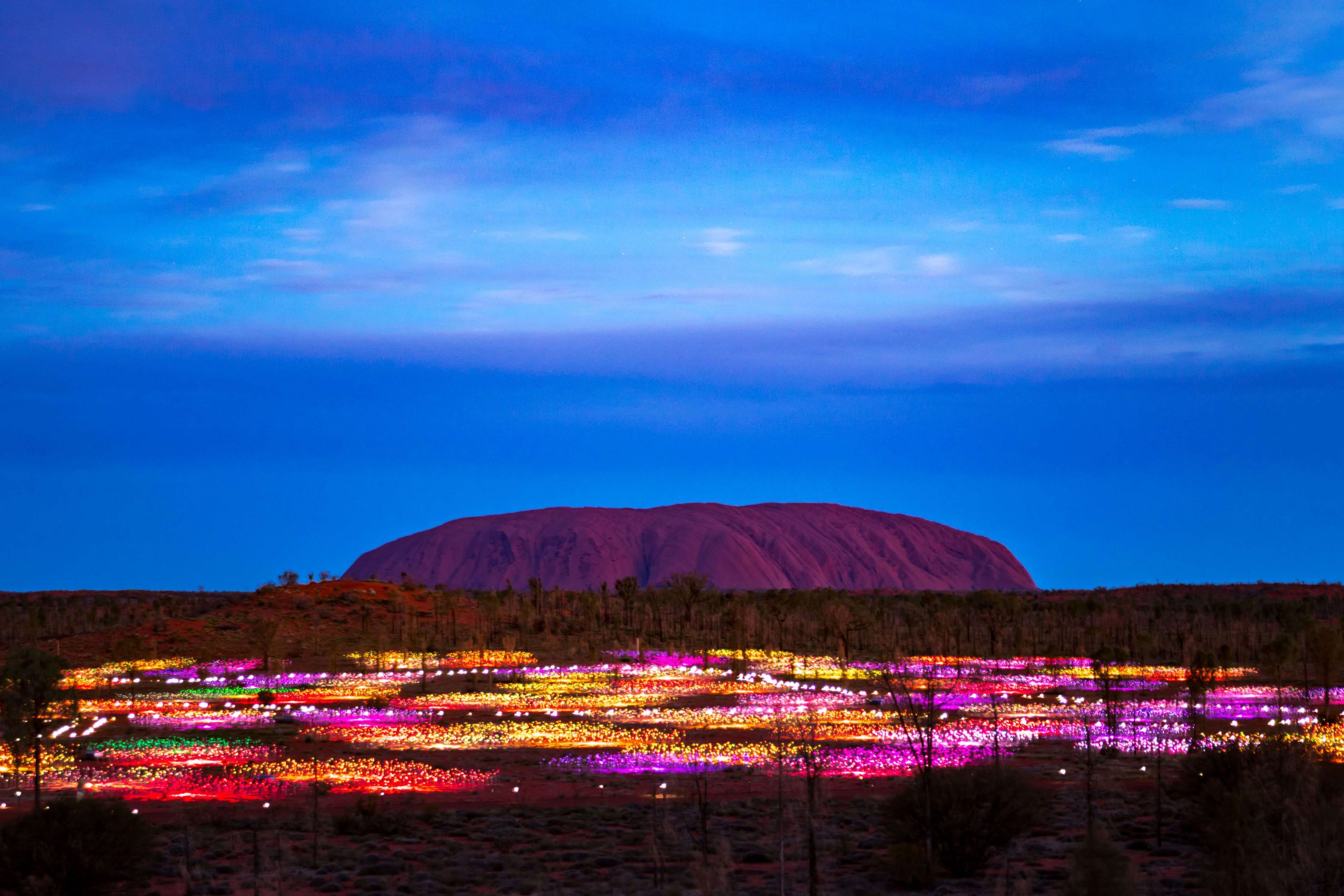 Uluru Light Show - Australia Bucket List