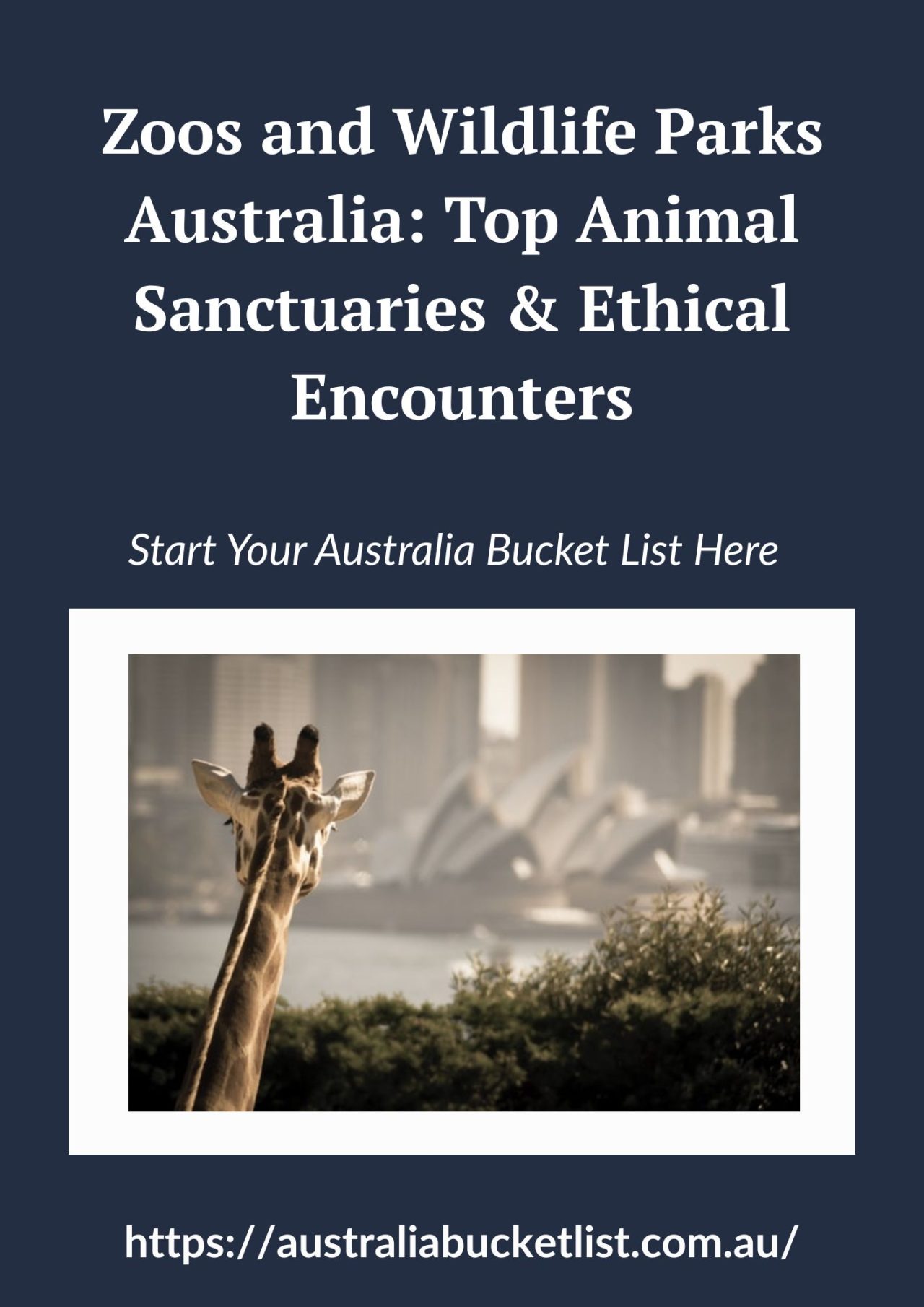 Zoos and Wildlife Parks Australia: Best Sanctuaries & Parks - Australia ...